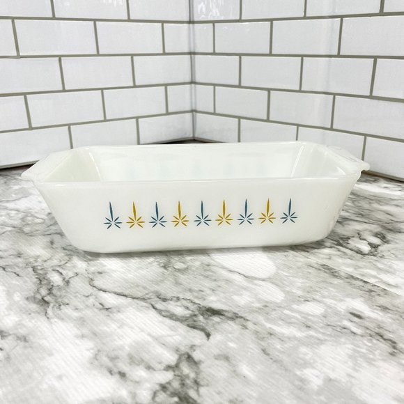 Fire King | Kitchen | Anchor Hocking Fire King 44 Candle Glow Atomic ...